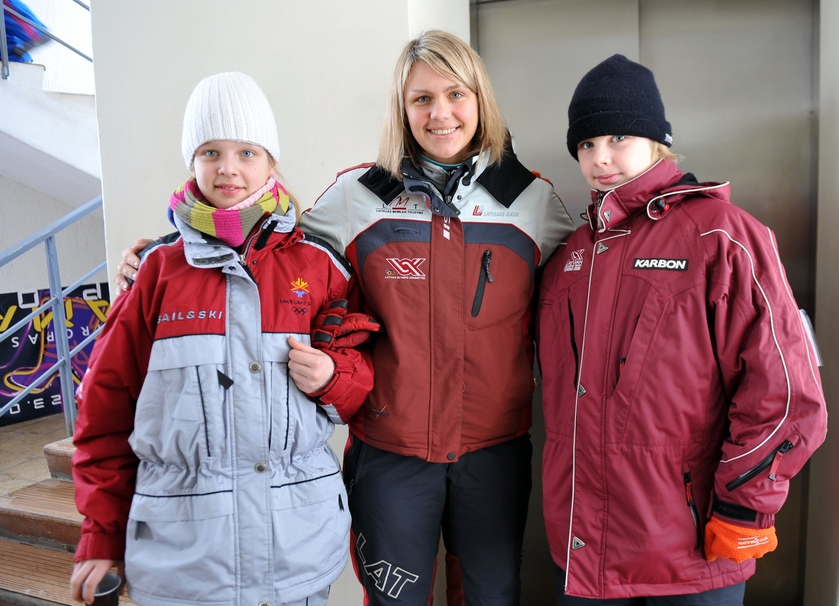 Aiva Aparjode is proud mum, Olympian and mother of her successful kids