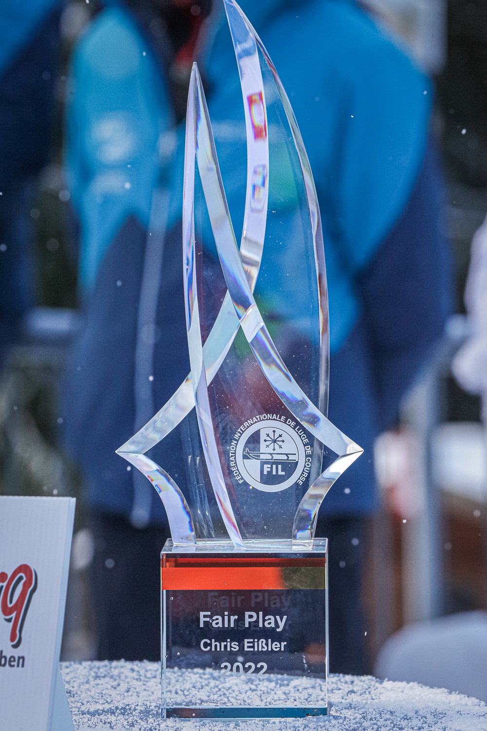 FIL Fair-Play-Preis an Chris Eißler übergeben