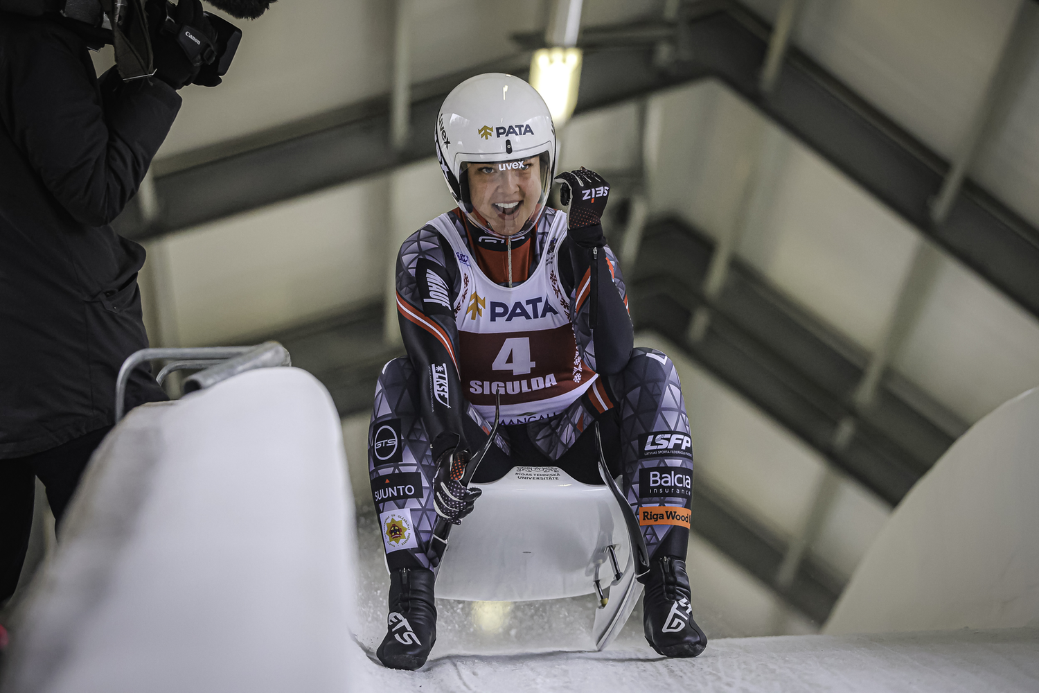 Latvia crowns its Luge Champions - successful end to the season.