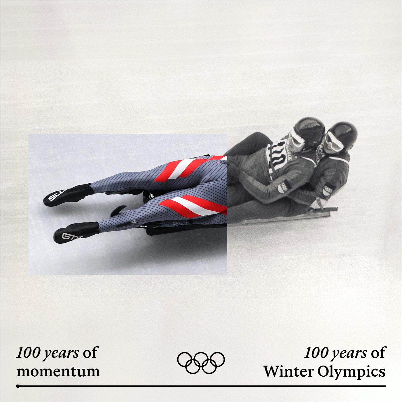 100 years Winter Olympics / Luge 1964 on program for the first time