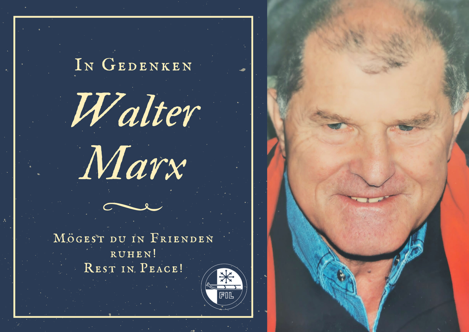 FIL Family Mourns the Death of Walter Marx senior