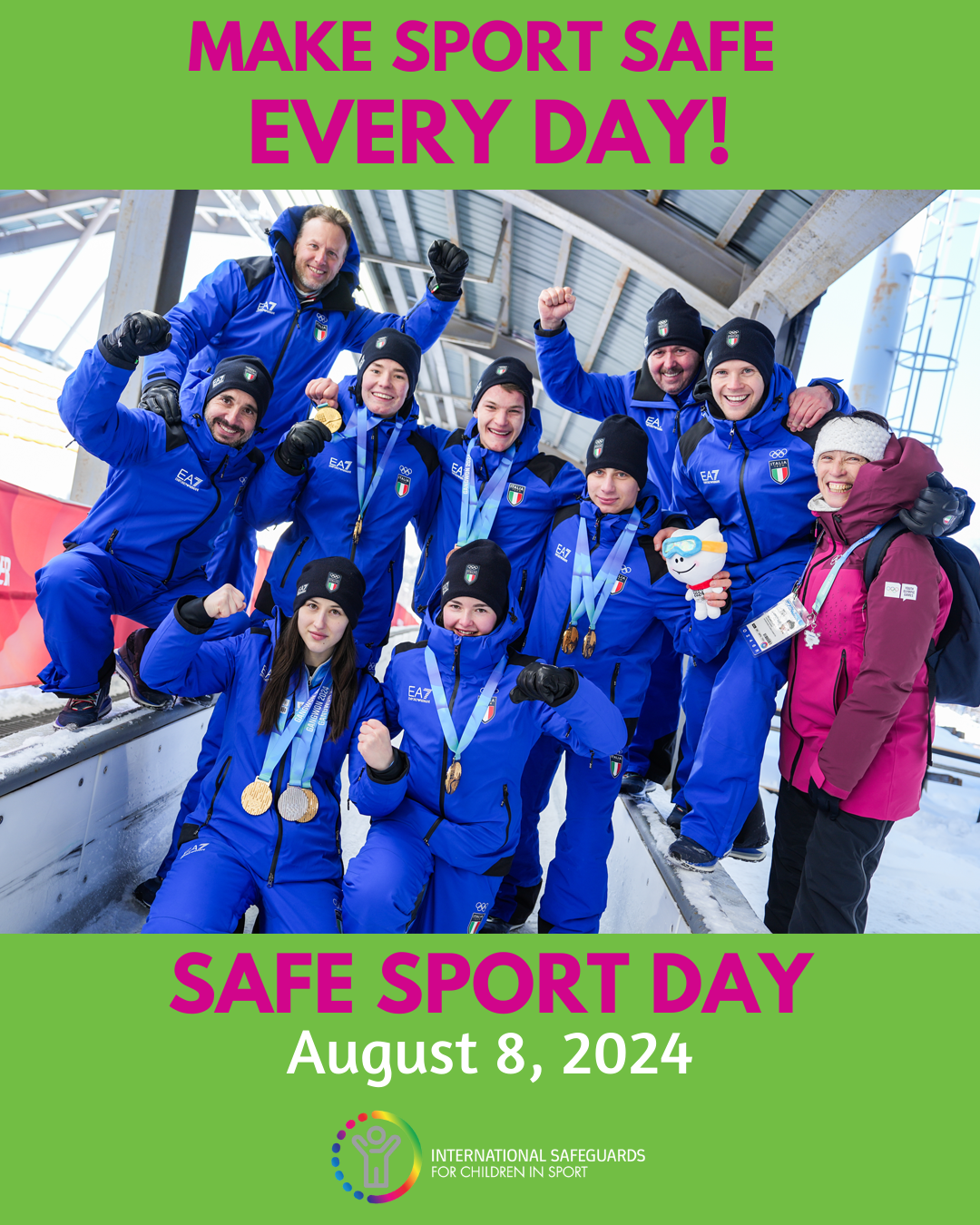 Safe Sport Day on August 8th