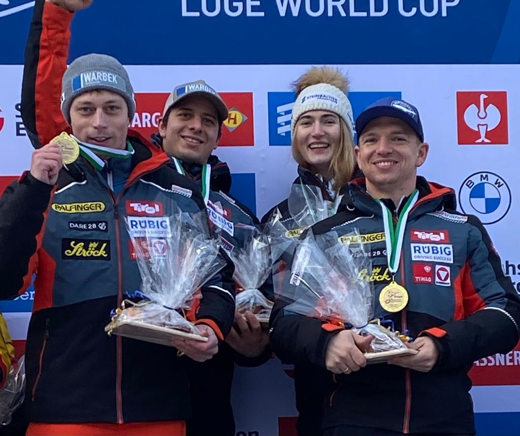 Team Österreich gewinnt Team-Staffel in Altenberg